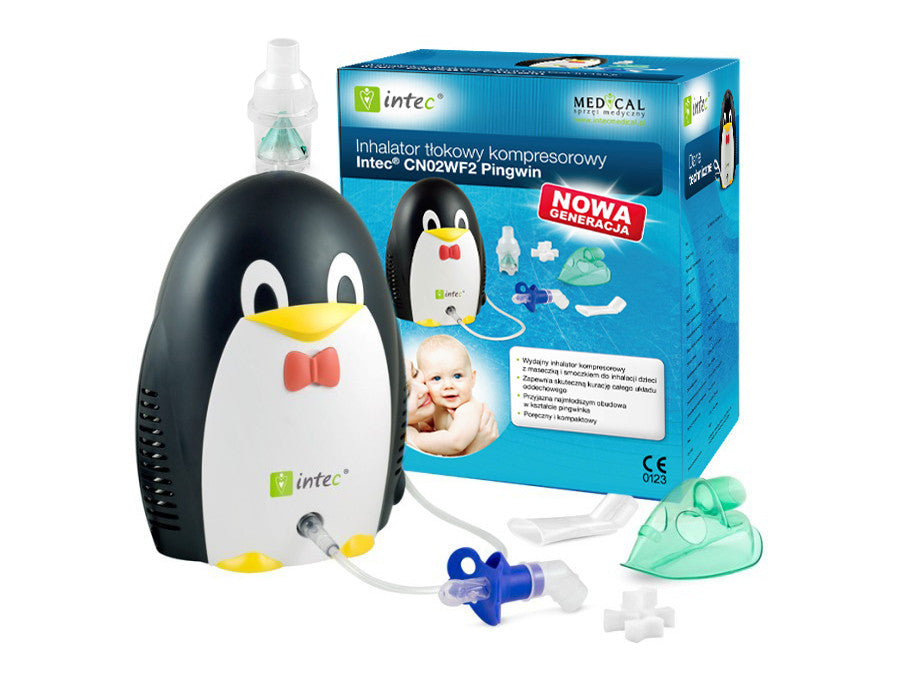 Penguin Inhalator för vuxna, barn Intec CN02-WF2 – Euroelectronics SE